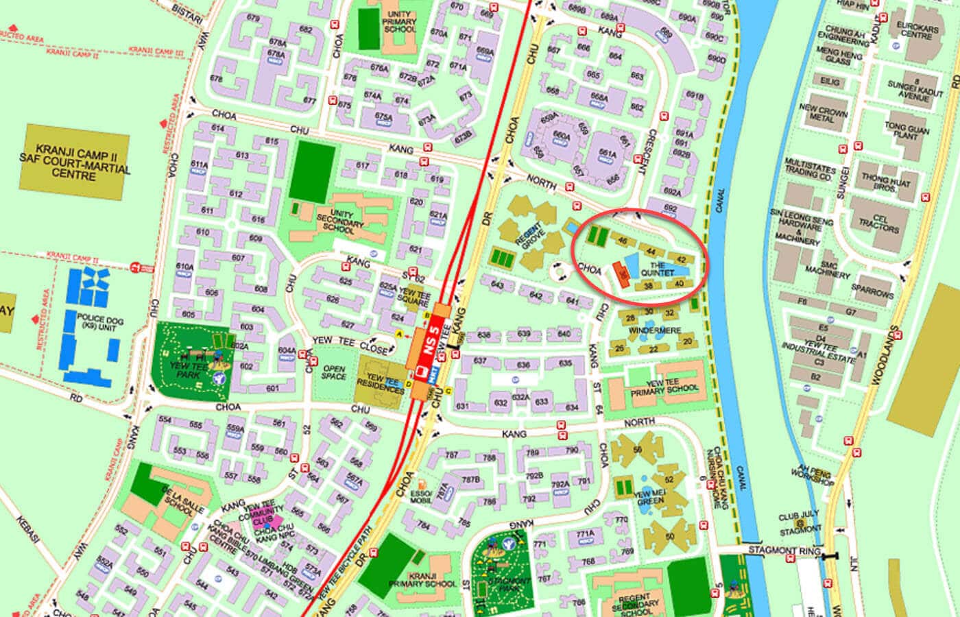 The Quintet EC Singapore- Resale Executive Condo, Choa Chu Kang D23