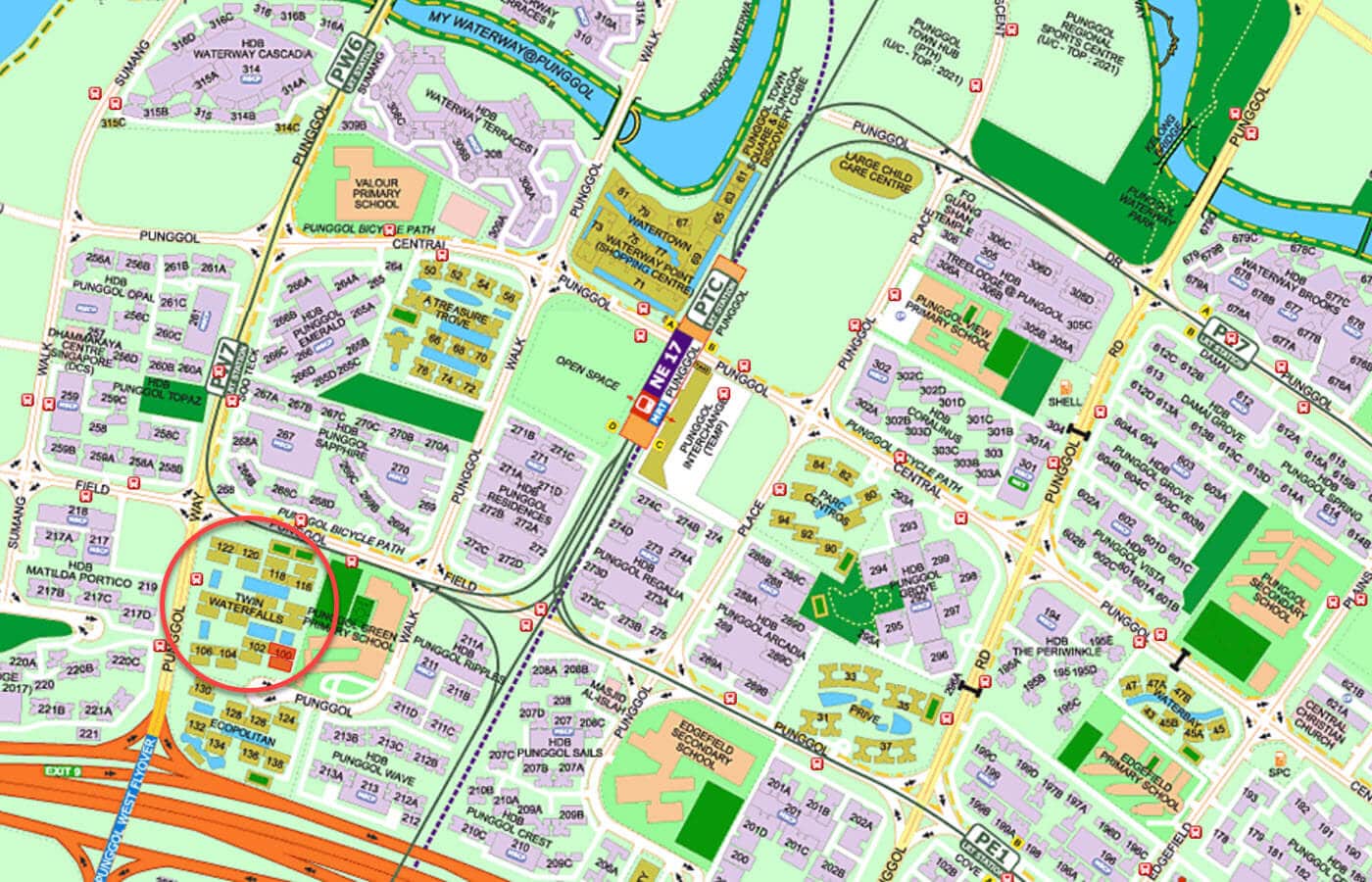Twin Waterfalls EC Singapore - Resale Executive Condo in Punggol, D19